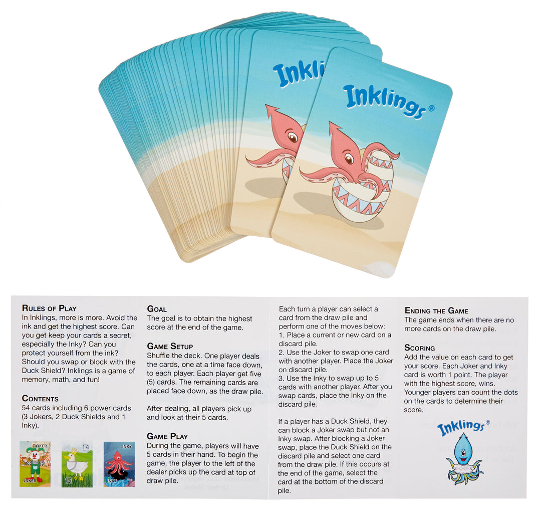 Inklings Math and Memory Card Game for Kids – Inklings® Card Game